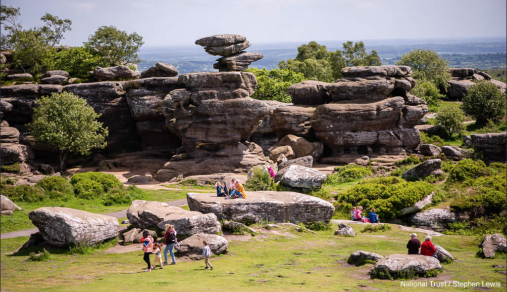 Brownie Climbing Session - Brimham Rocks - Girlguiding North Yorkshire West